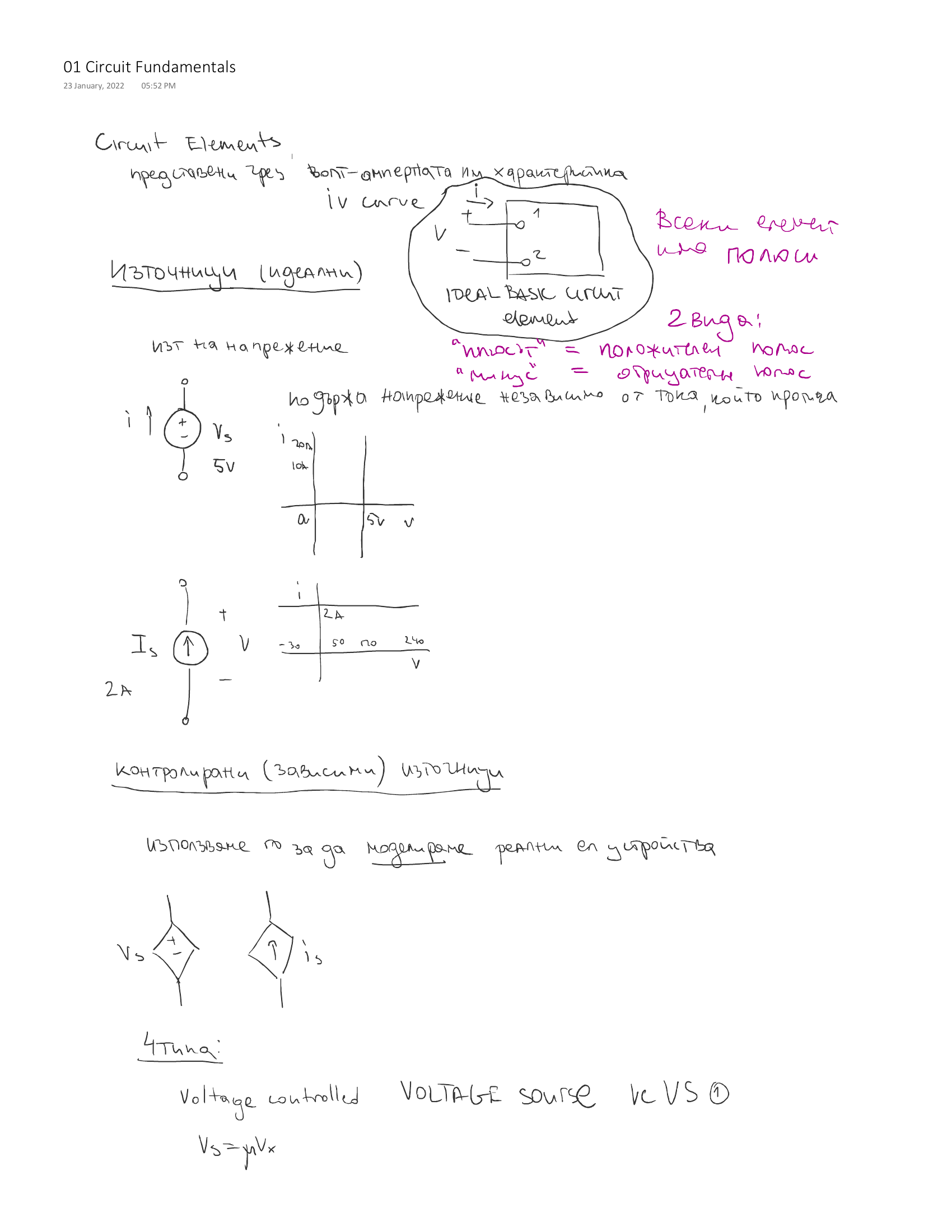 01 Intro to Circuits — Introduction to Electrical Circuits
